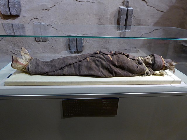 Tarim Basin, Xinjiang, China; Studies on well preserved mummies reveal ...